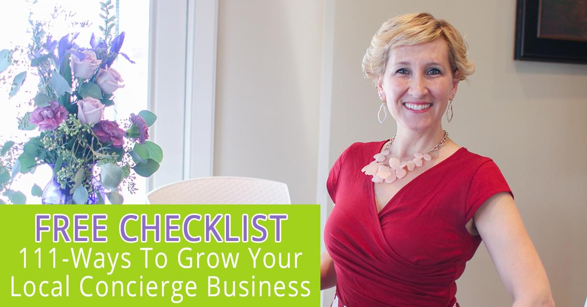 For Concierge Businesses: FREE CHECKLIST: 111 Ways to Attract Clients ...